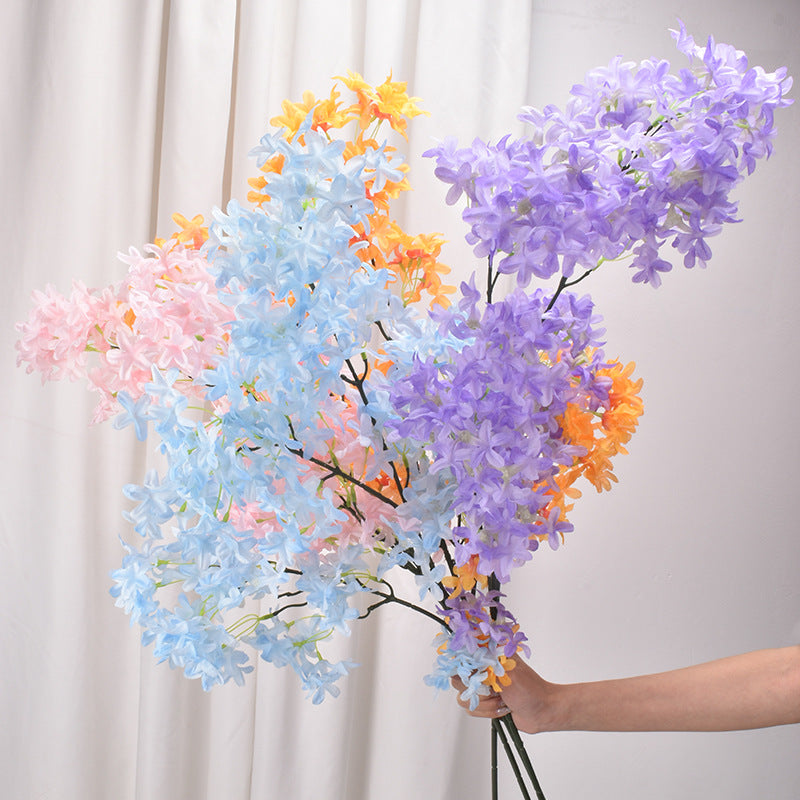 Bulk 38" Lilac Blossom Branches Long Stem Spray Artificial Flowers Arr – festwholesale
